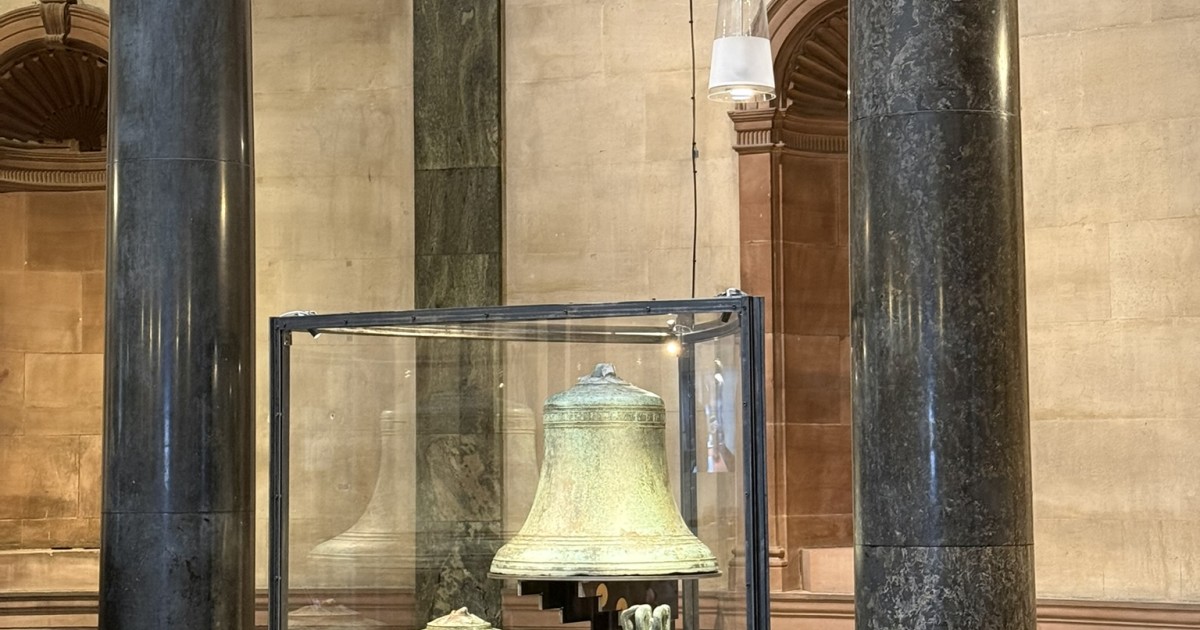 Howth Castle | St. Mary's Abbey Bells on Display in the National Museum
